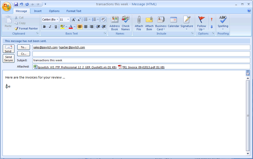 About Ad Hoc Transfer Module